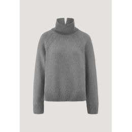 hessnatur Strick Pullover in grau | Gr.: S