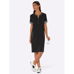 CR&Eacute;ATION L creation L Jersey-Kleid in schwarz | Gr.: 42
