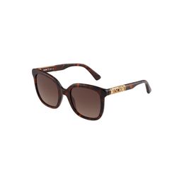 Moschino Sonnenbrille Herren Gr&ouml;&szlig;e 52 braun / cognac