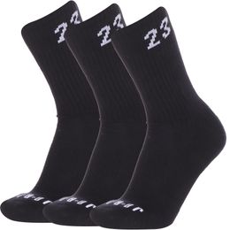 Jordan Socken 'Essentials' Herren Gr&ouml;&szlig;e 38/42 schwarz / wei&szlig;