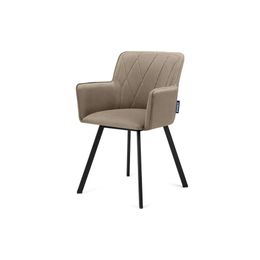KONSIMO Polsterstuhl beige Maße (cm): B: 56 H: 84 » Höffner