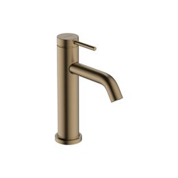 Hansgrohe Einhebel-Waschtischarmatur Tecturis S Ausl. 116mm, o. Abl.garn, brushed bronze (73312140)