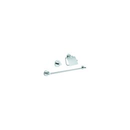 Grohe Bad-Set Essentials Chrom, 3 in 1, verdeckte Befestigung (40775001)