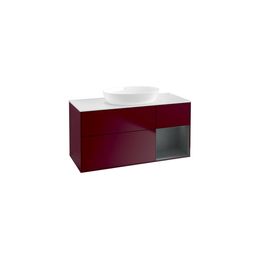 Villeroy & Boch V&B Waschtischunterschrank Finion 120cm, Pl wh. m, Reg md m Lac, Peo m ; Villeroy & Boch (FA71HGHB)