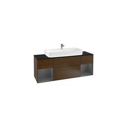 Villeroy & Boch V&B Waschtischunterschrank Wandbeleuchtung Finion 160cm, Pl b m, Rg A m Lac, wal ven ; Villeroy & Boch (G212GKGN)