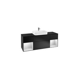 Villeroy & Boch V&B Waschtischunterschrank Wandbeleuchtung Finion 160cm, Pl b m, Reg wh. m Lac, bla m Lac ; Villeroy & Boch (G452MTPD)