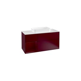 Villeroy & Boch V&B Waschtischunterschrank Finion 120cm, Abd.-Pl. wh. m, Reg li Peo, Peo m ; Villeroy & Boch (F291HBHB)