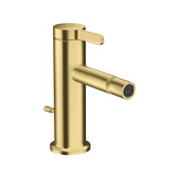 Hansgrohe Bidet-Einhebelmischer Axor One Ausl. 113mm, m Zugst.Abl.Gar., brush. br (48210950)