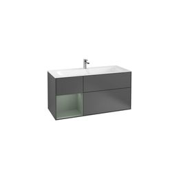 Villeroy & Boch V&B Waschtischunterschrank Finion 119,6x59,1cm, Rg l Ol m Lac, Anthrac. m ; Villeroy & Boch (F060GMGK)