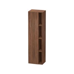 Duravit Hochschrank DuraStyle 50x36x180cm, T&uuml;r links, nussbaum dunkel (DS1249L2121)