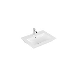 Villeroy & Boch V&B Waschtisch Venticello 65x50cm, m Hahnl., m &Uuml;L, wei&szlig; C-plus ; Villeroy & Boch (412465R1)
