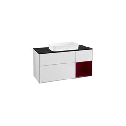 Villeroy & Boch V&B Waschtischunterschrank Wandbeleuchtung Finion 120x60 cm, Reg re Peo, wh. matt lacquer ; Villeroy & Boch (G712HBMT)