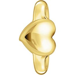 Thomas Sabo Ohrklemme »Earcuff in Herzform, Bold Elegance, EC0028-001-21, EC0028-413-39« gelbgoldfarben Earcuff in Herzform