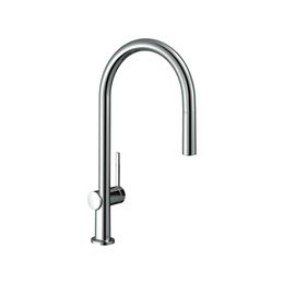 Hansgrohe Sp&uuml;ltisch-Einhebelmischer 210 Talis M54 mit Ausziehauslauf, 1jet, sBox, chrom (72803000)