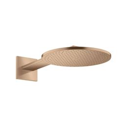 Hansgrohe Kopfbrause 300 1jet Axor mit Brausearm, brushed red gold (35300310)