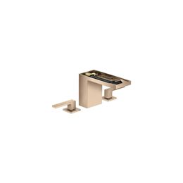 Hansgrohe 3-Loch-Waschtischarmatur 110 Axor MyEdition A 150mm, m Pus-Op-Abl, o Pl., pol. r gol (47072300)
