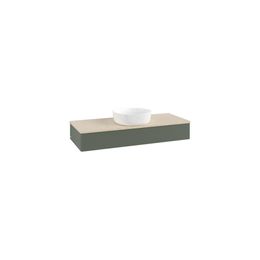 Villeroy & Boch V&B Waschtischunterschrank mit Frontstruktur Antao 120x19x50cm, WBP botti., lea gre. m Lac ; Villeroy & Boch (K10113HL)