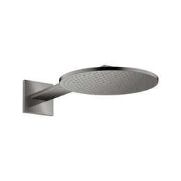 Hansgrohe Kopfbrause 300 2jet Axor mit Brausearm, polished black chrome (35303330)