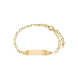 Amor Armband »2014338« gelbgoldfarben 14 cm Schlichtes Armband für Mädchen und Jungen, als Geschenk zur Geburt