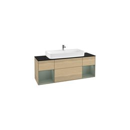 Villeroy & Boch V&B Waschtischunterschrank Finion 160cm, Reg Oli. matt lacquer, Oak Veneer ; Villeroy & Boch (F212GMPC)