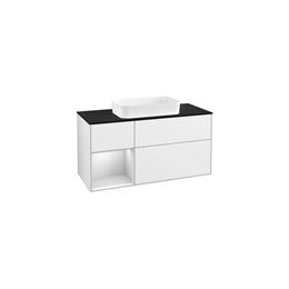 Villeroy & Boch V&B Waschtischunterschrank Finion 120cm, Pl b m, Rg l w m Lac, glo wh. Lac ; Villeroy & Boch (F292MTGF)