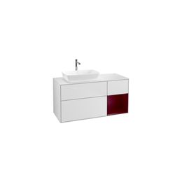 Villeroy & Boch V&B Waschtischunterschrank Finion 120cm, Pl w m, Reg Peo m Lac, wh. m Lac ; Villeroy & Boch (F811HBMT)