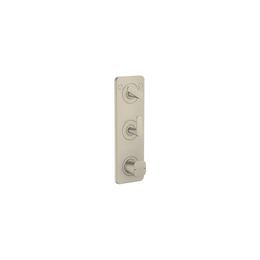 Hansgrohe Thermostat-Modul Axor Citterio C o. Struk., brushed nickel, UP mit Platte (49700820)