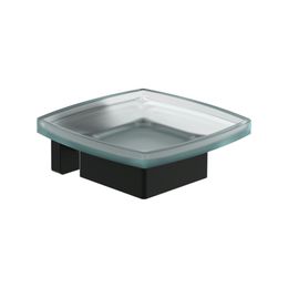 Villeroy & Boch V&B Seifenspender Elements Striking matt black, 120x106x45ml, Glas satiniert ; Villeroy & Boch (TVA152020000K5)