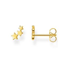 Thomas Sabo Single-Ohrstecker »Sterne gold, Sterne silber, H2142-001-21, H2142-413-39« gelbgoldfarben Einzelohrstecker in Sternform