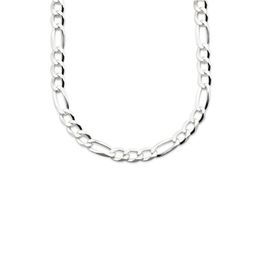 Bruno Banani Kette ohne Anhänger »Schmuck Geschenk Silber 925 Halsschmuck Halskette Figarokette« silberfarben 55 Klassischer Halsschmuck für Männer