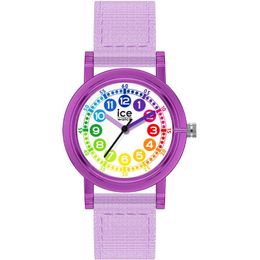 Ice Watch ICE-WATCH Quarzuhr &raquo;ICE learning - Girl - Extra Small - 3H&laquo; Armbanduhr, Kinderuhr, Lernuhr, M&auml;dchen, Schulanfang, Geschenkidee flieder Trendige...