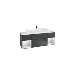 Villeroy & Boch V&B Waschtischunterschrank Finion 160x60,3x50,1cm, Rg w m La, md bl. m Lac ; Villeroy & Boch (F211MTHG)