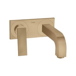 Hansgrohe Fertigmontageset Axor Citterio UP-Waschtisch-Einhebelmischer, A 220mm, HG, Rs, brush. bron (39171140)