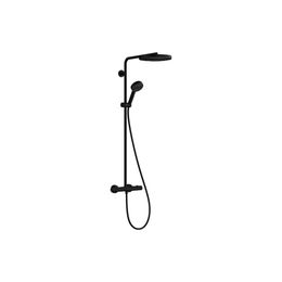 Hansgrohe Brause-Set Pulsify S Puro m Thermostat, 2 Verbaucher, 8 l/m., matt-sw (24237670)