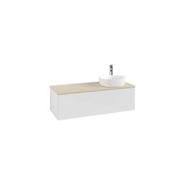 Villeroy & Boch V&B Waschtischunterschrank ohne Frontstruktur Antao 120x36x50cm, HL, WBP botti., glo wh. Lac ; Villeroy & Boch (K34053GF)