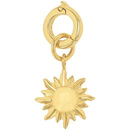 Amor Charm Sonne »2038519« gelbgoldfarben Stilvoller Charm mit Motiv "Sonne" von Amor für Frauen