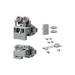Hettich Set WLL PC, mittel, m. SA , rechts, grau (9339366)
