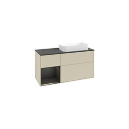 Villeroy & Boch V&B Waschtischunterschrank Finion 120x60 cm, Reg li bla m Lac, si Gr m Lac ; Villeroy & Boch (F682PDHJ)