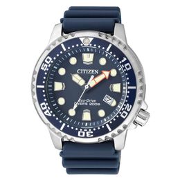 Citizen Taucheruhr »Promaster Eco-Drive Diver« Armbanduhr, Herrenuhr, Damenuhr, Solar, bis 20 bar wasserdicht dunkelblau Sportive Taucheruhr für...