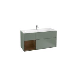 Villeroy & Boch V&B Waschtischunterschrank Finion 119,6x59,1cm, Reg li wal ven, Oli. m Lac ; Villeroy & Boch (F060GNGM)