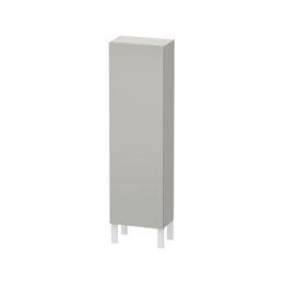 Duravit Halbhochschrank L-Cube 40x24,3x132cm, T&uuml;r links, betongrau matt (LC1168L0707)