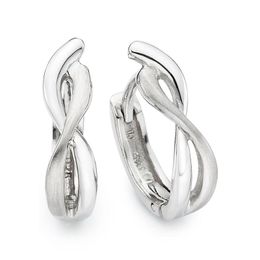 Bruno Banani Paar Creolen »Schmuck Geschenk Silber 925 Ohrschmuck Ohrringe« silberfarben 11,8 mm Wunderschöner Ohrschmuck von Bruno Banani