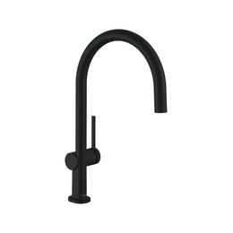 Hansgrohe Sp&uuml;ltisch-Einhebelmischer Talis M54-220 1jet, mattschwarz (72804670)