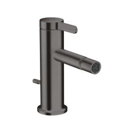 Hansgrohe Bidet-Einhebelmischer Axor One A 113mm, m Zugst.Abl.Gar., brush. bla vc (48210340)