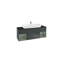 Villeroy & Boch V&B Waschtischunterschrank Finion 160cm, Reg Oli. m Lac, md bl. m Lacquer ; Villeroy & Boch (F212GMHG)