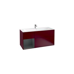 Villeroy & Boch V&B Waschtischunterschrank Finion 119,6x59,1cm, Reg li md bl. m Lac, Peo m ; Villeroy & Boch (F060HGHB)