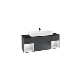Villeroy & Boch V&B Waschtischunterschrank Finion 160cm, Reg wh. m Lac, md bl. m Lacquer ; Villeroy & Boch (F212MTHG)