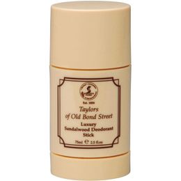 Taylor of old Bond Street Deo-Stift »Deodorant Stick Sandalwood« Beruhigender Duft mit antiseptischer Wirkung für empfindliche Haut. natur Für...