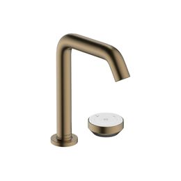 Hansgrohe 2-Loch-Waschtischarmatur Tecturis S m Abl.garn, CoolStart, brushed bronze (73353140)