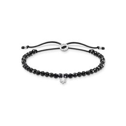 Thomas Sabo Armband »Perlen mit Stein, A1987-401-11-L20V, -401-9-L20V, -905-17-L20V« mit Jaspis oder Onyx oder Zirkonia (synth.)...